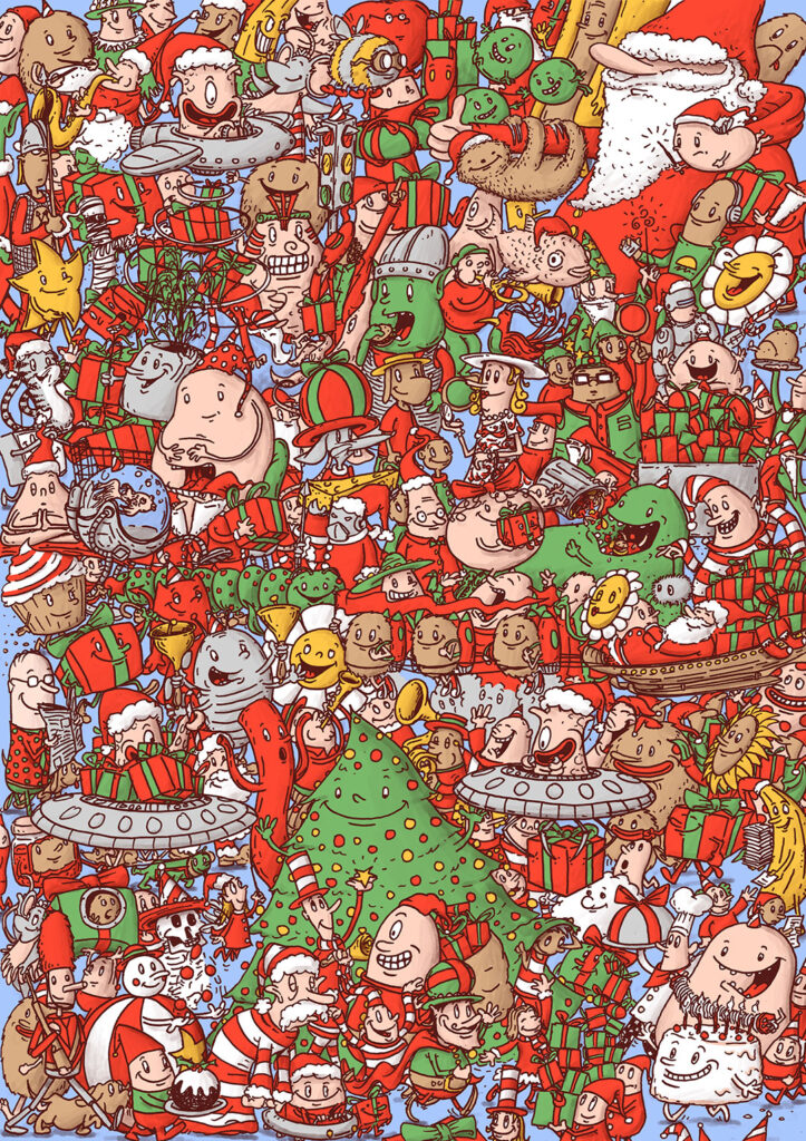 Christmas doodle 2020 – Chris Fraser
